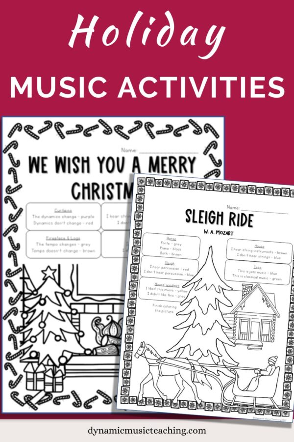 7 Christmas Music Class Activities for Easy Holiday Music Lessons ...