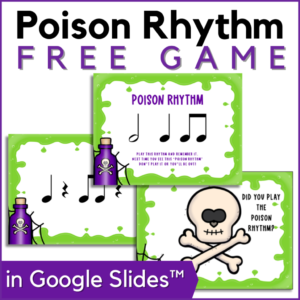 How to Play a Poison Rhythm Game in Music - Dynamic Music Teaching